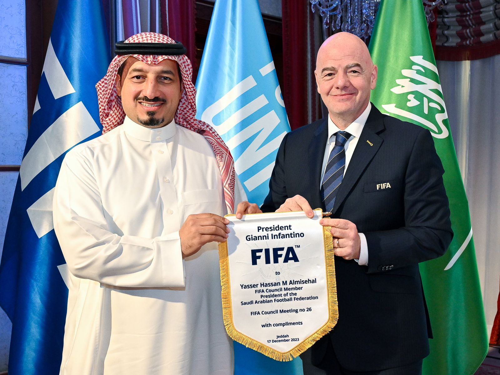 Jeddah hosts the twenty-sixth Council meeting of the FIFA - Saudi ...